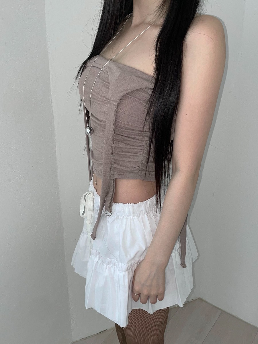 디에어타운 D ring sharing top(2 color) - 위시버킷