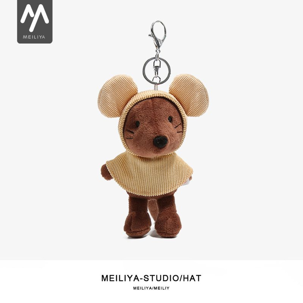 MEILIYA-STUDIO 선물 크리스마스 키홀더 스트랩 스마트 소 - 위시버킷