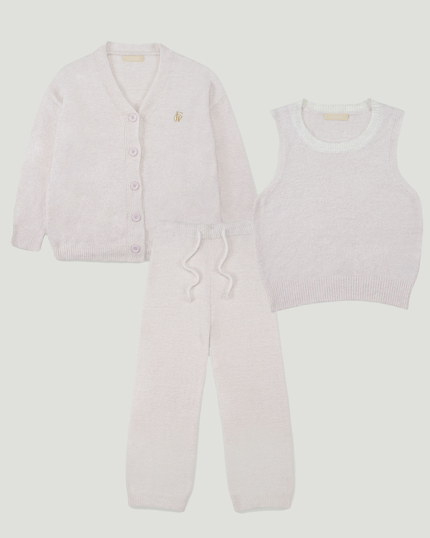 포베레 Sherbet homeware three-piece_pink - 위시버킷