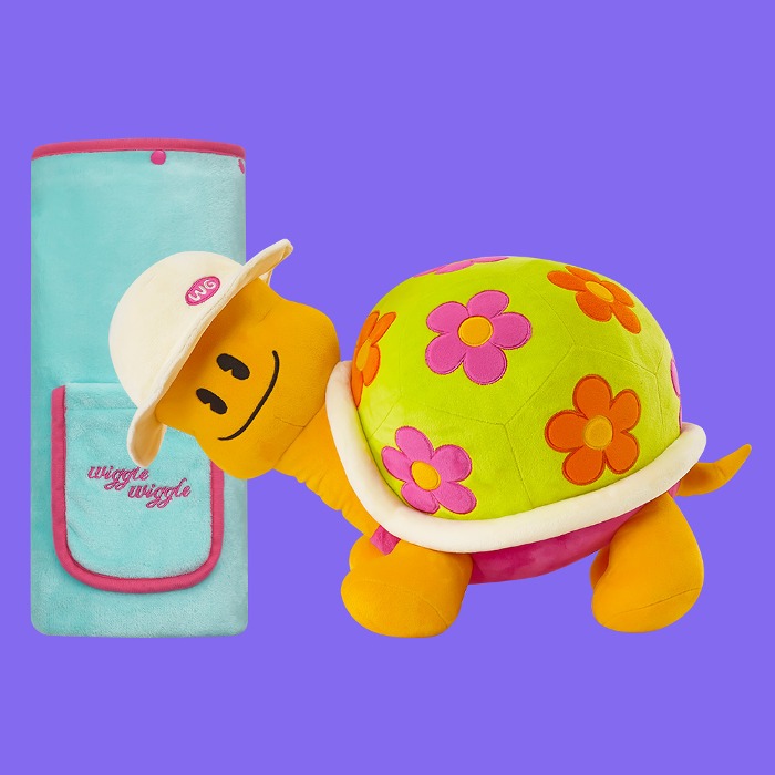 위글위글 쿠션담요 - Calming Turtle - 위시버킷