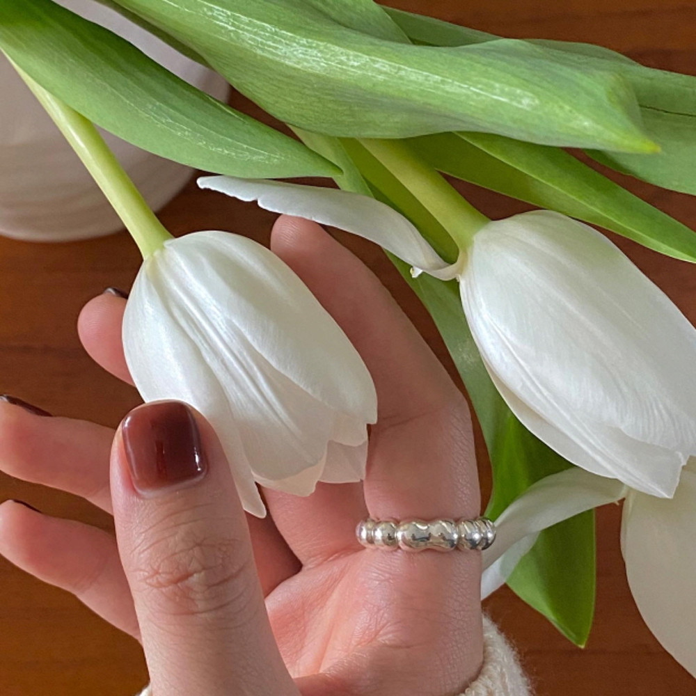 이화.E hwa [11호당일]이 화 [볼드 볼 링, bold ball ring] silver925 - 위시버킷