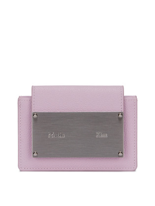 마뗑킴 ACCORDION WALLET IN LIGHT VIOLET - 위시버킷