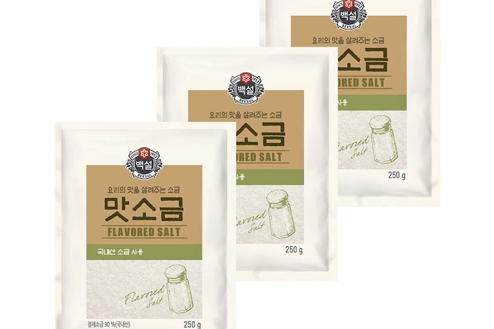 CJ제일제당 맛소금 250g*3개 - 위시버킷