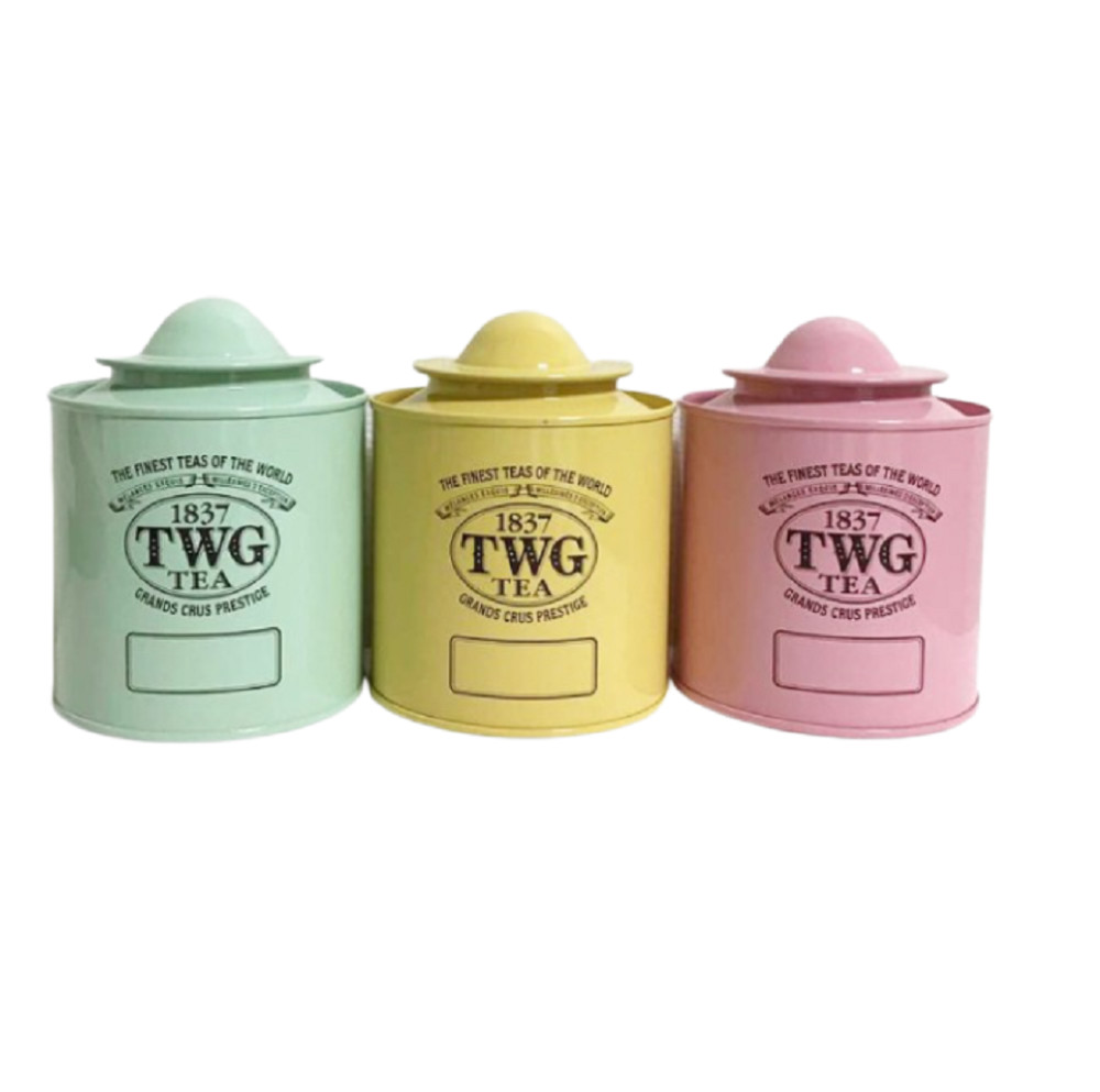 TWG TWG 티 TWG Tea 새턴틴케이스(50g / 100g) Saturn Tin Case-1837블랙 실버문 크림카라멜 얼그레이 카모마일 바닐라 그랜드웨딩 화이트스카이 ...