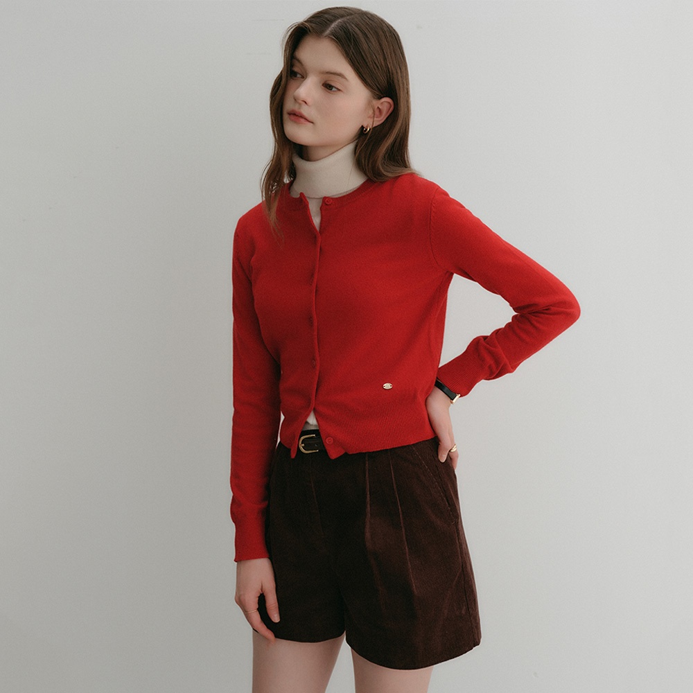 룩캐스트 [RED : 11/8 예약배송] 힌스 캐시 라운드 가디건 / HINCE CASH ROUND CARDIGAN_5colors - 위시버킷