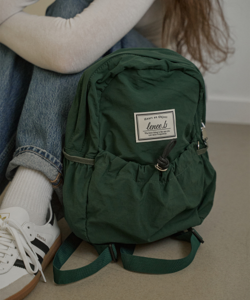 레니비 레니비(LENEE B) 미니 스트링 백팩 딥그린 - 사이즈 & 후기 | 무신사 - 위시버킷