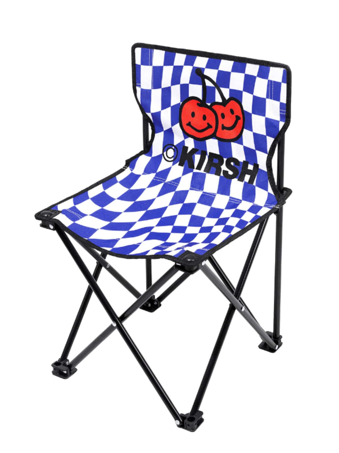 키르시 DOODLE CHERRY CAMPING CHAIR KH [BLUE] - 위시버킷