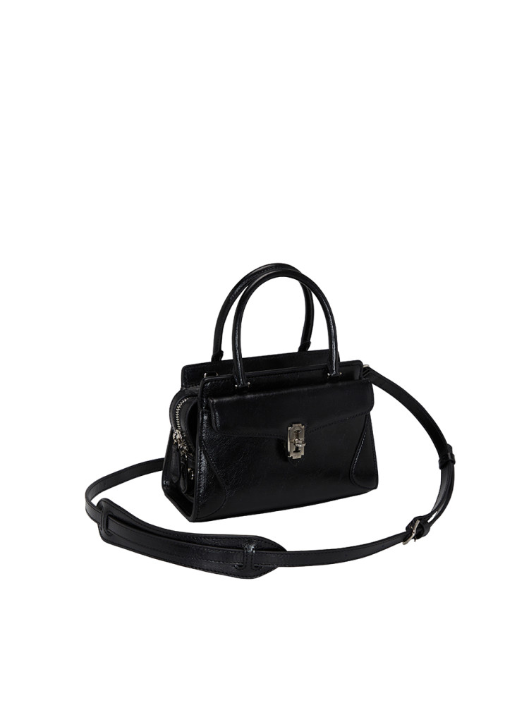 분크 [vunque]Toque Cabin Crew Tote Piccolo (토크 캐빈 크루 토트 피콜로) Black ...