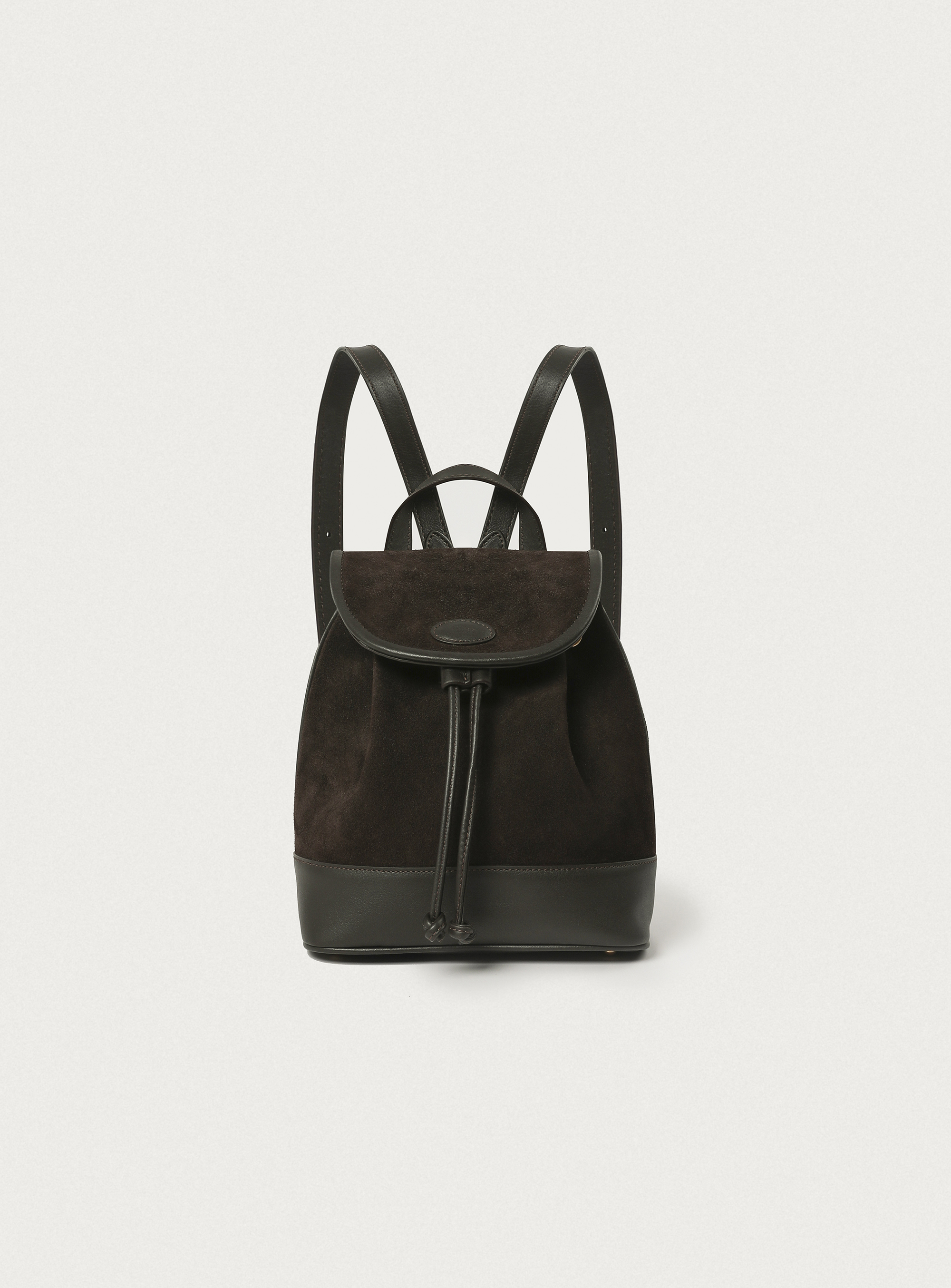 틸버 Sienna Leather Backpack Brown - 위시버킷