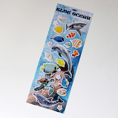 레키문 BLUE OCEAN OBJECT STICKER - 위시버킷