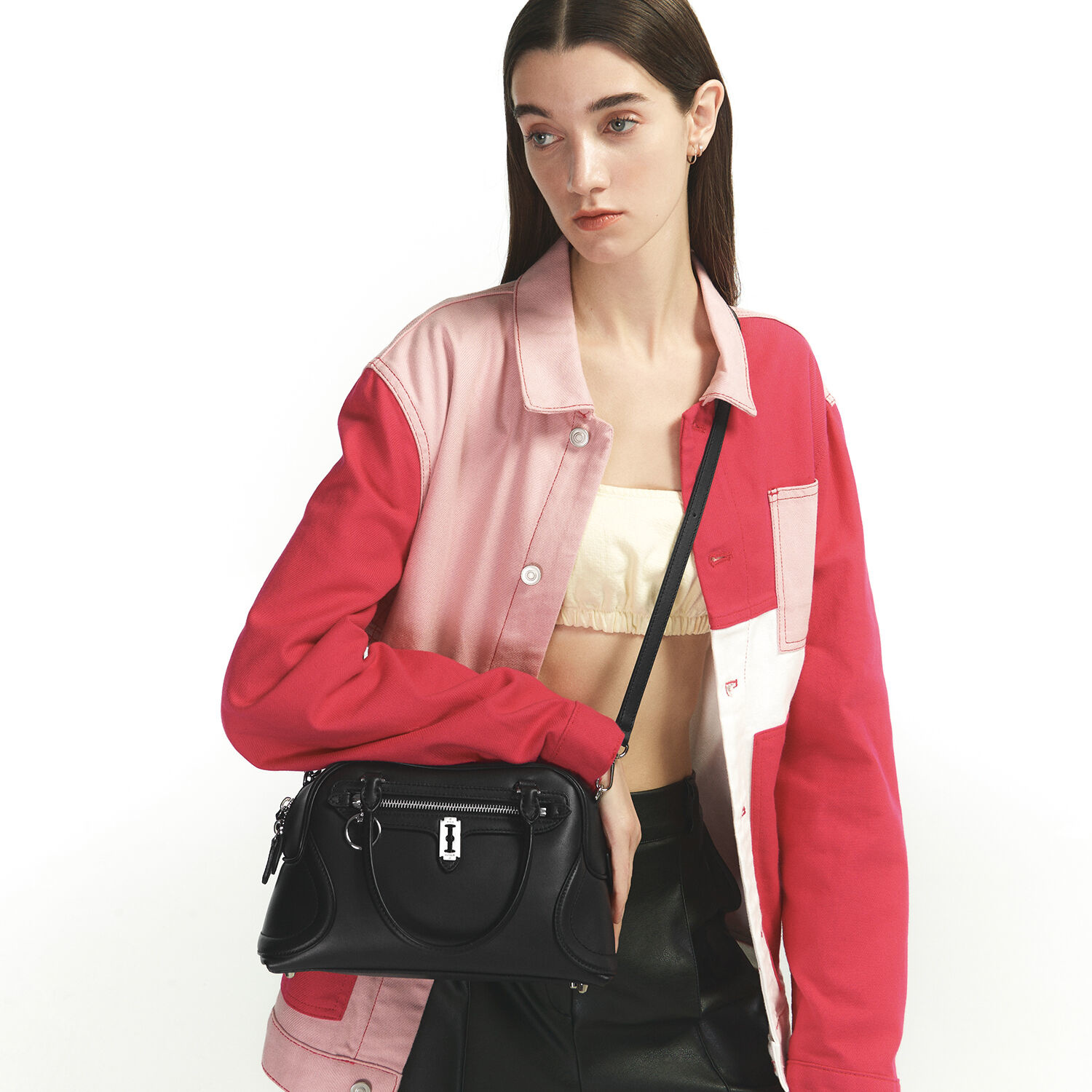 분크 Toque Cabin Crew Tote S (토크 캐빈 크루 토트 스몰) Black - 위시버킷