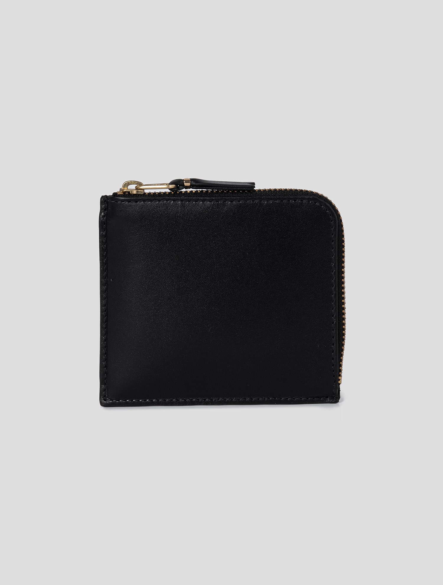 꼼데가르송 (Unisex) Classic Inside Dot Print Small Square Wallet - Black - 위시버킷