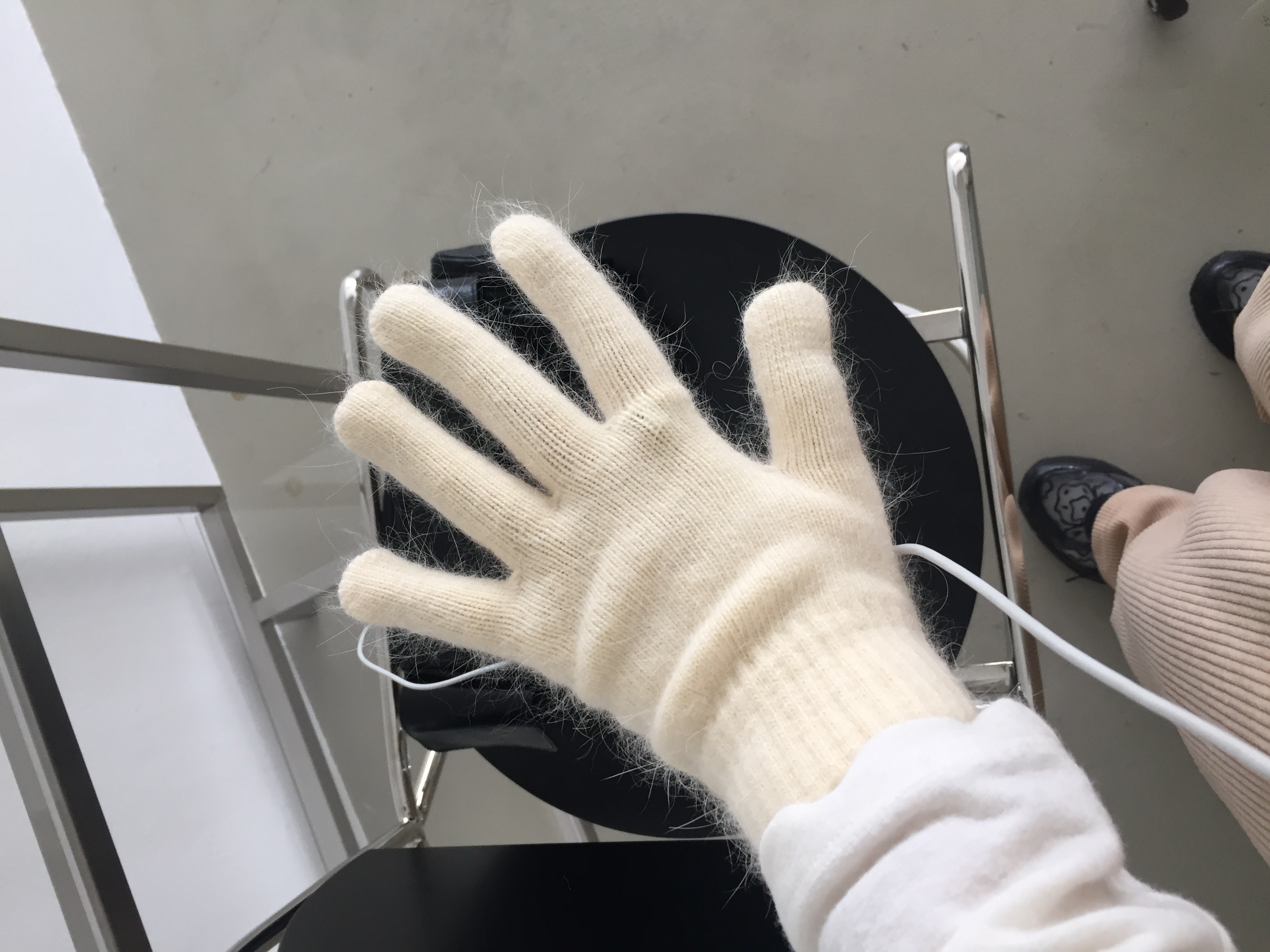 노프 angora gloves (3color) - 위시버킷