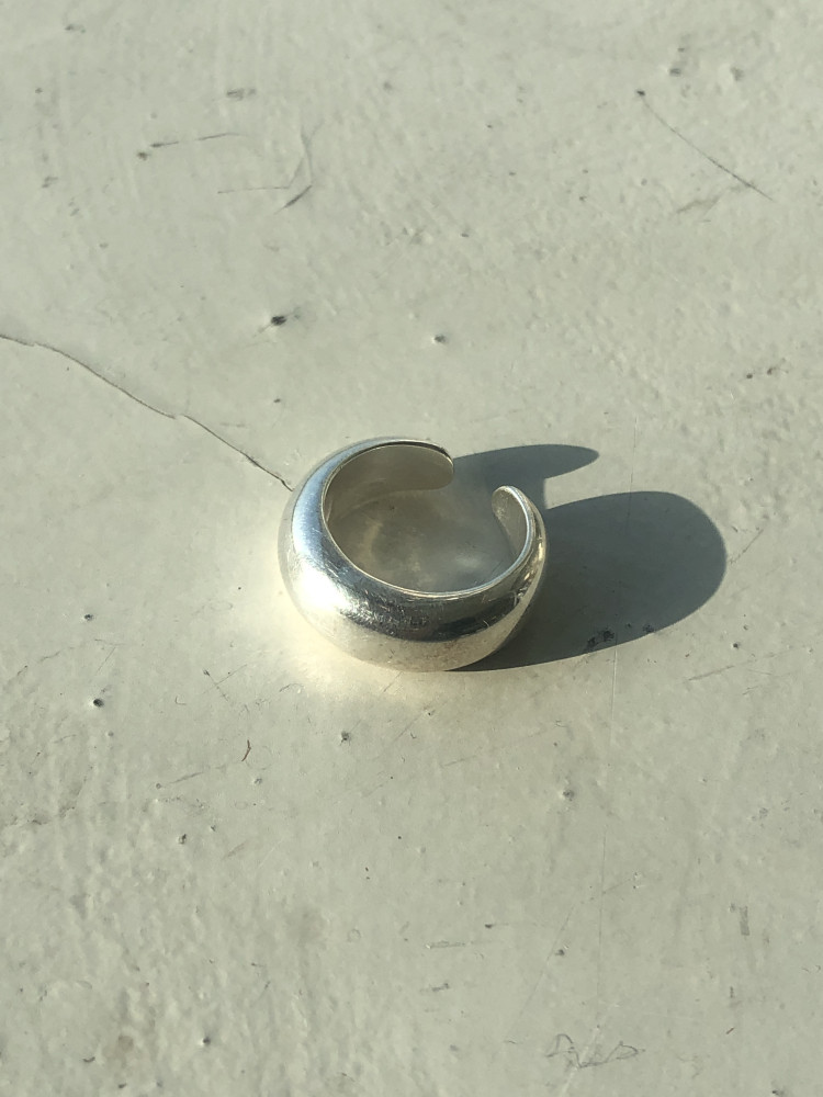 어파일오브스톤스 silver bold mini ring 실버애끼반지 - 위시버킷