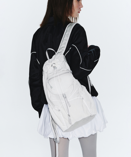 페넥 AIRY POCKET BACKPACK - WHITE - 위시버킷