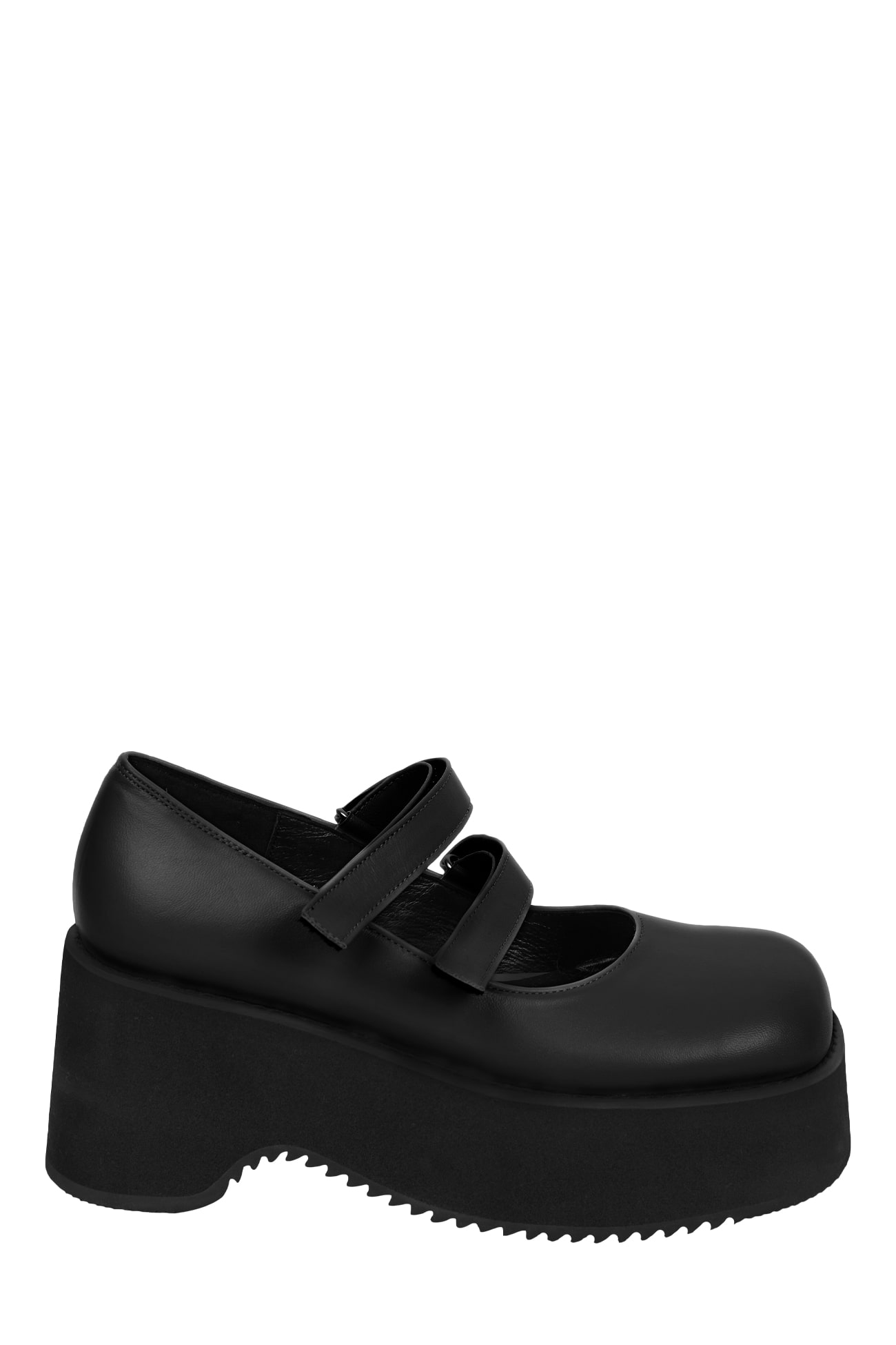 세릭 VELCRO PLATFORM MARYJANE / BLACK - 위시버킷