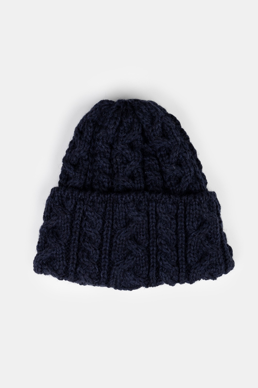스컬프스토어 (24FW) WOOL BOBCAP NAVY - 위시버킷