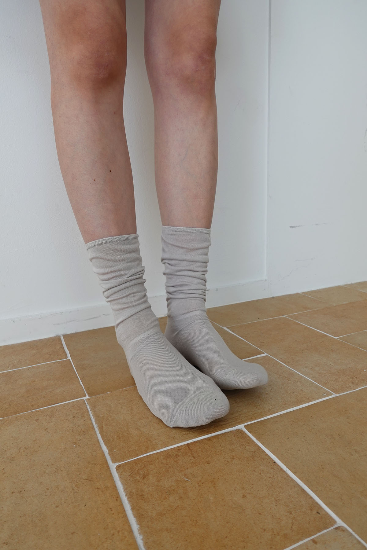 모크 Silk long socks (from JAPAN, 3C) - 위시버킷