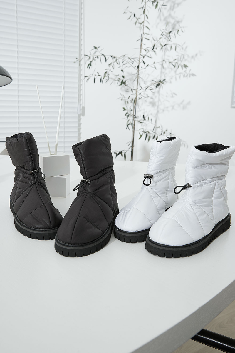 컬러인아이디 nylon padded ankle boots (2c) - 위시버킷