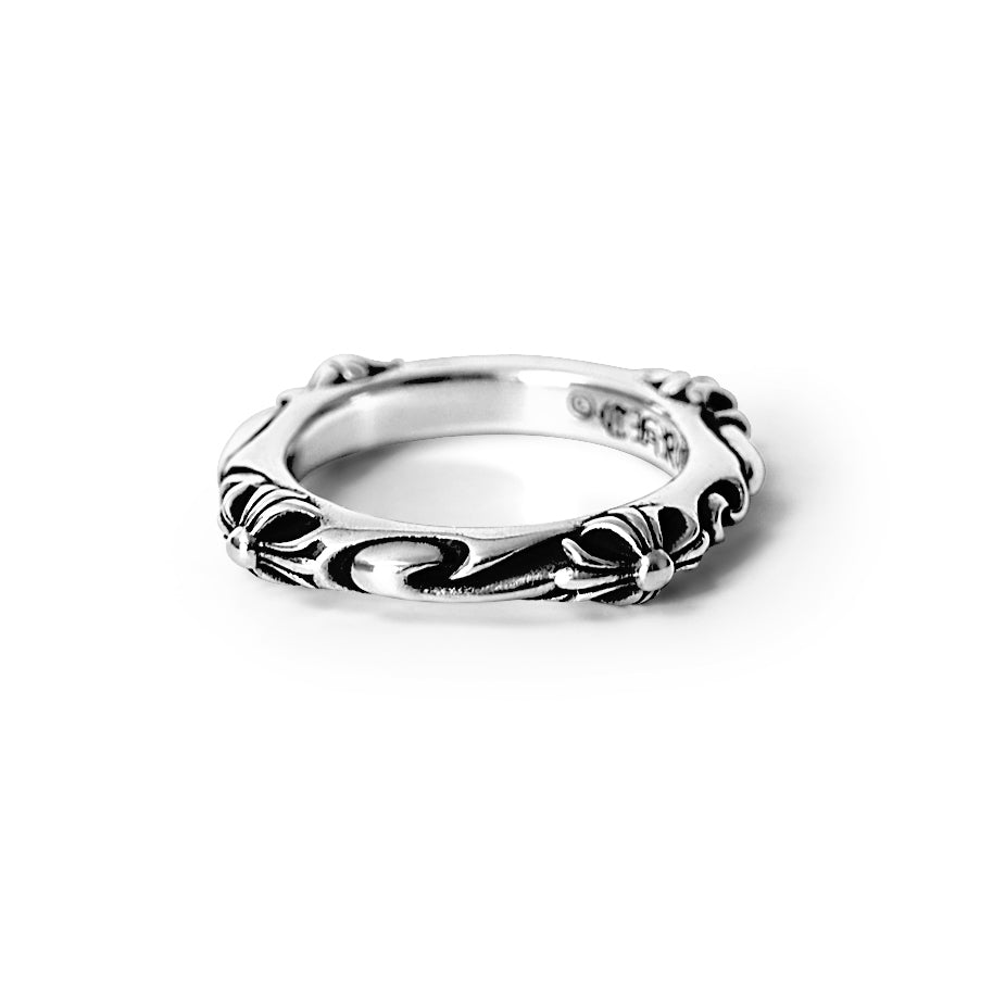 크롬하츠 SBT Band Ring Silver Motif Jewelry - Chrome World JP - 위시버킷