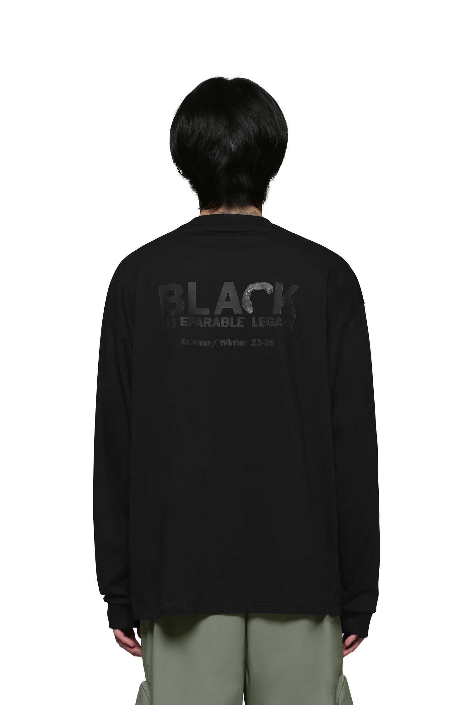 아트 오브 필드 COLOR GRAPHIC T-SHIRT - BLACK - 위시버킷