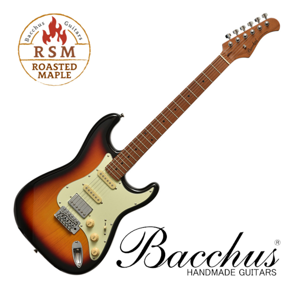 바커스 바커스 일렉기타 BST-2-RSM M 메이플 / 3TS 선버스트 - 위시버킷
