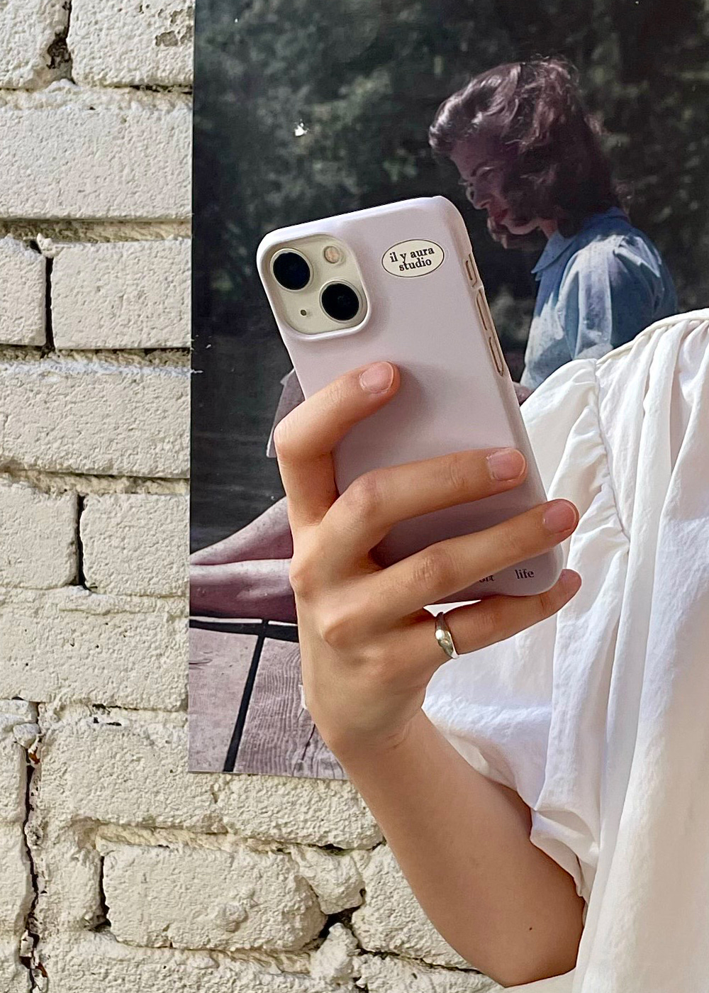 일리오하스튜디오 cozy case (pale purple) - 위시버킷