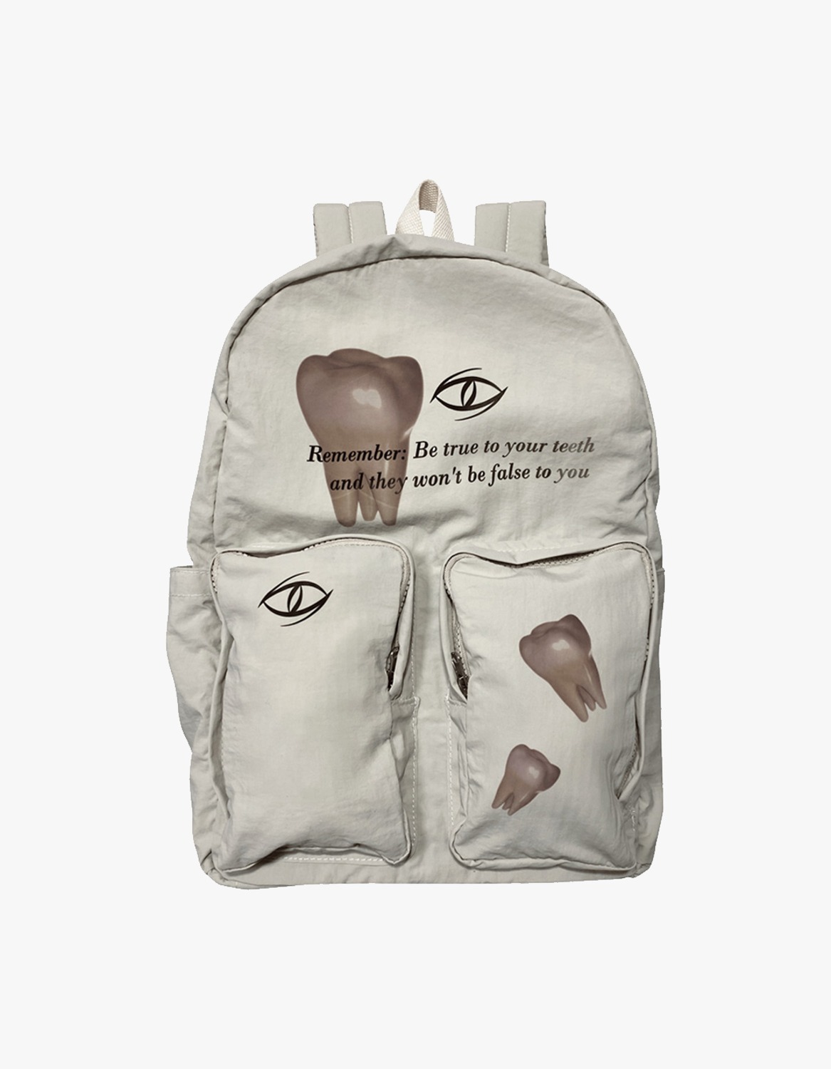 카터 Wisdom Teeth Backpack - Ivory - 위시버킷