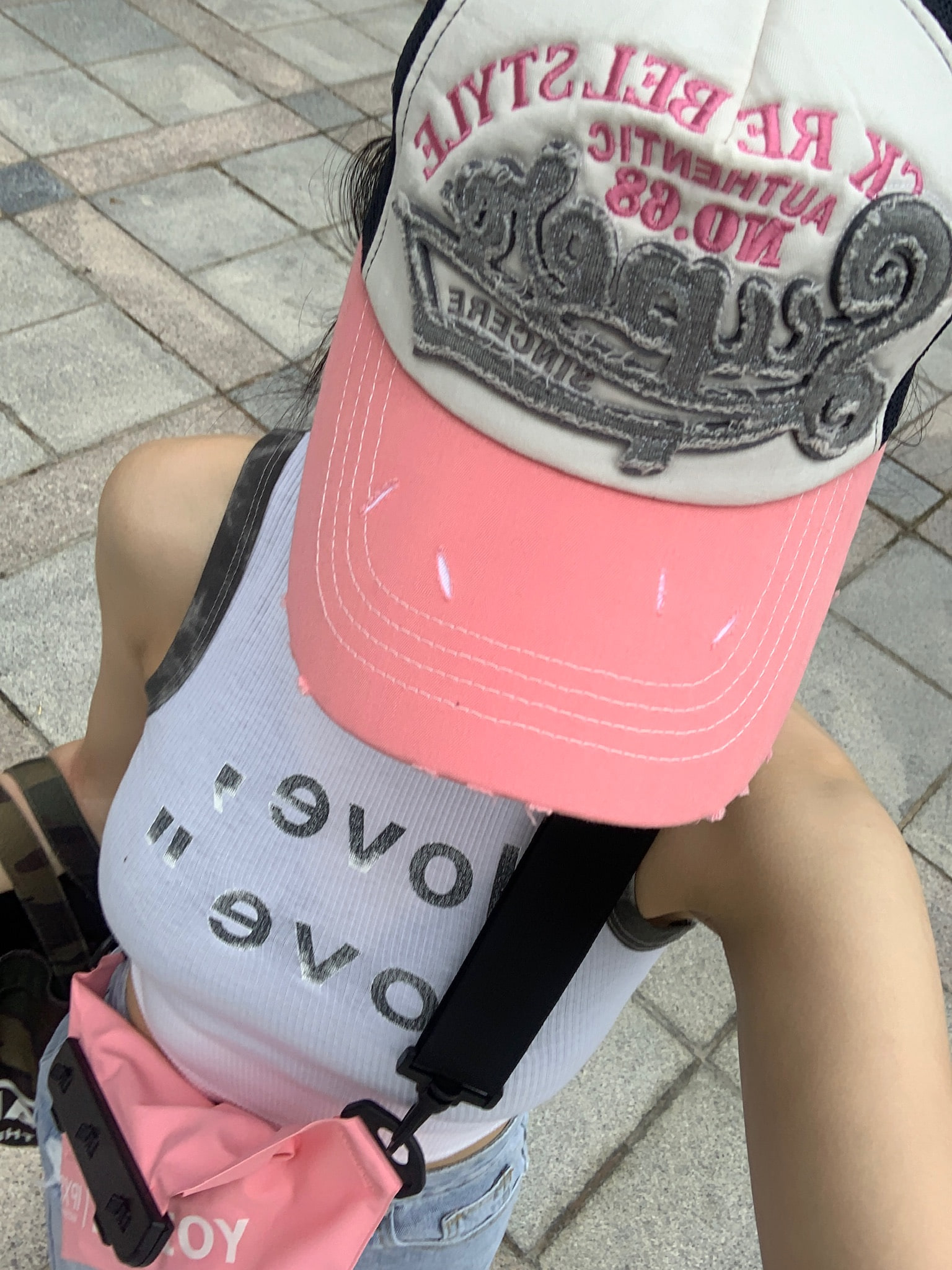 러브롱 Y2K 수퍼 메쉬 캡 (3color) - 위시버킷