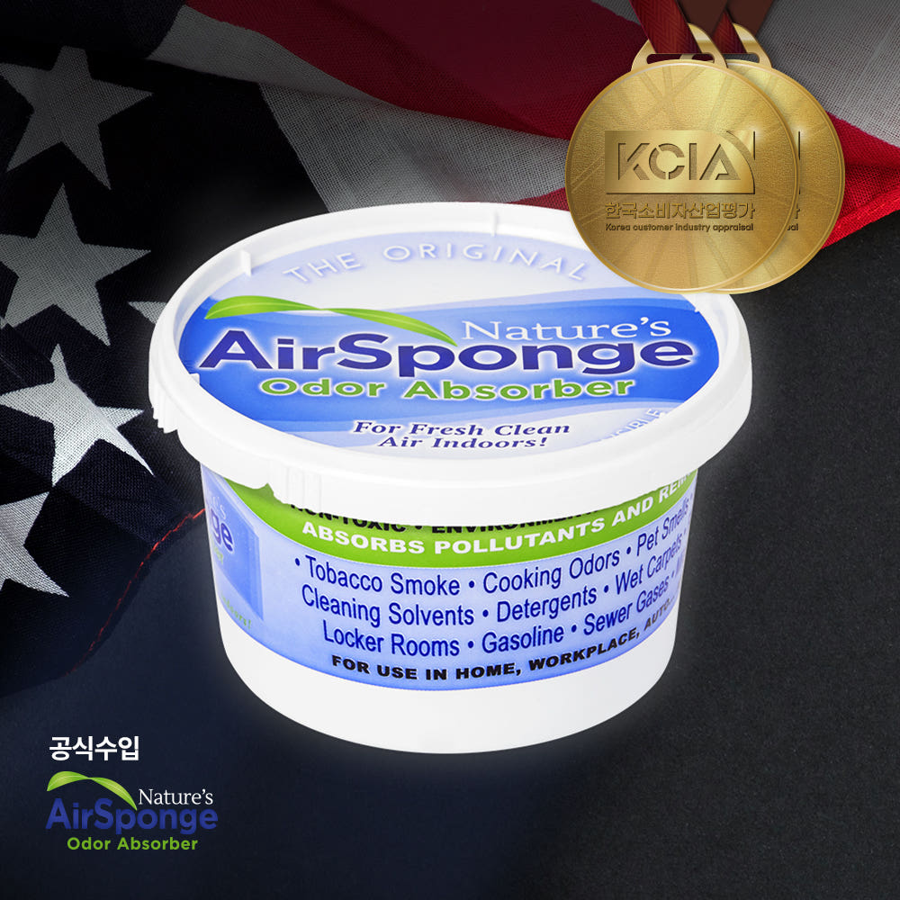 네이처스에어스펀지 [공식수입사] 네이처스에어스펀지 오리지널 커버 오픈형 454g 1입 - 위시버킷