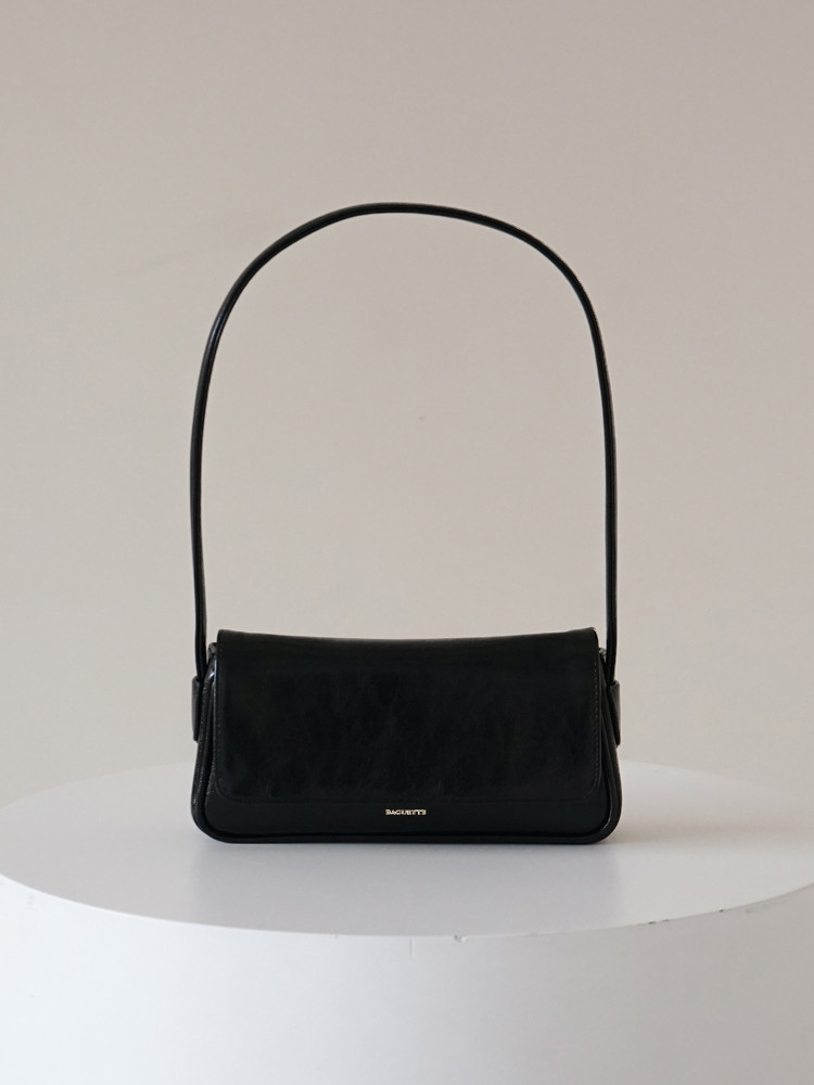 에크릿 [Écrit 에크릿] BAGUETTE BAG (바게트백) - BLACK - 위시버킷