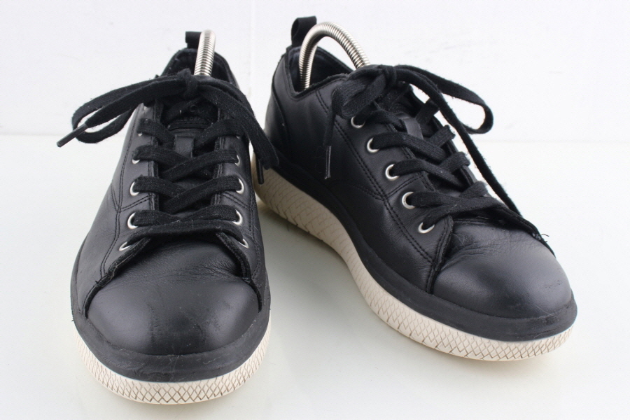 팔라디움 팔라디움 CRUSHION 블랙 소가죽 레이스업 단화 스니커즈(280mm) - 위시버킷