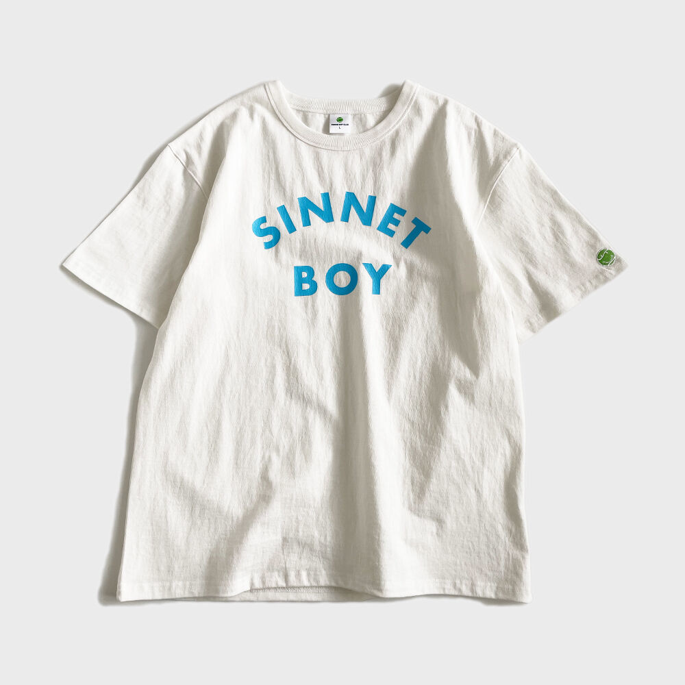 테니스보이클럽 SINNET BOY T-SHIRTS WHITE - 위시버킷