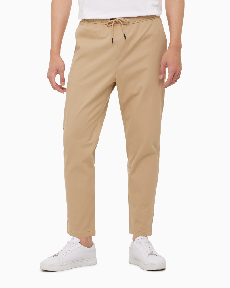 캘빈클라인 #SS23 [공식] 남성 슬림핏 드로코드 치노 팬츠 J320786-PF2 J320786PF2 - 위시버킷