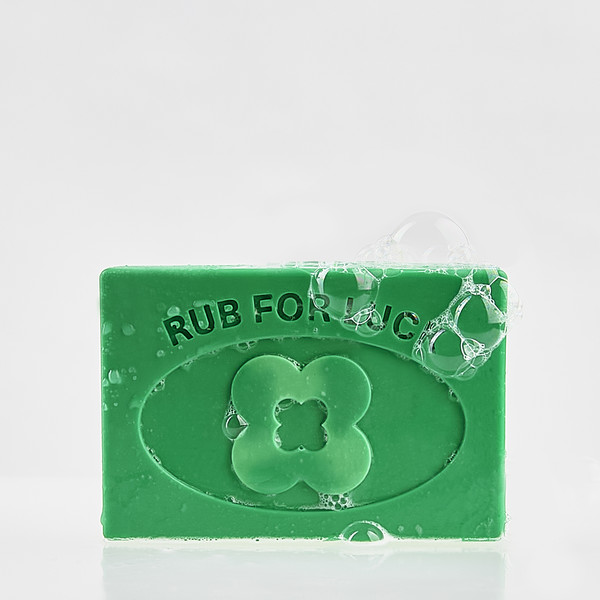 플로피 LUCKY SOAP [클로버] (피톤치드향) - 위시버킷