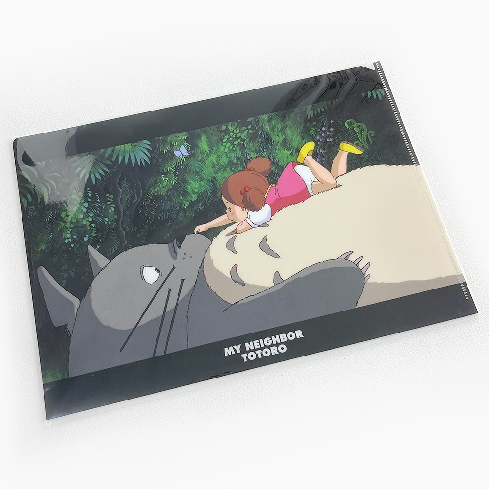 스튜디오지브리 지브리 캐릭터 토토로 A4 클리어 파일 - 위시버킷
