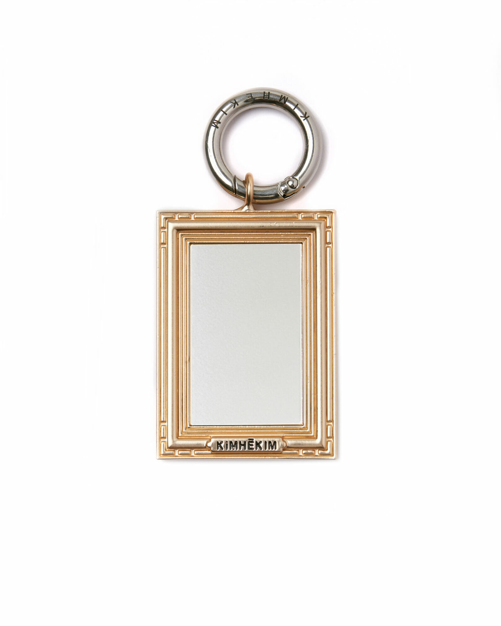 김해김 Frame Mirror Key Ring (Gold) - 위시버킷
