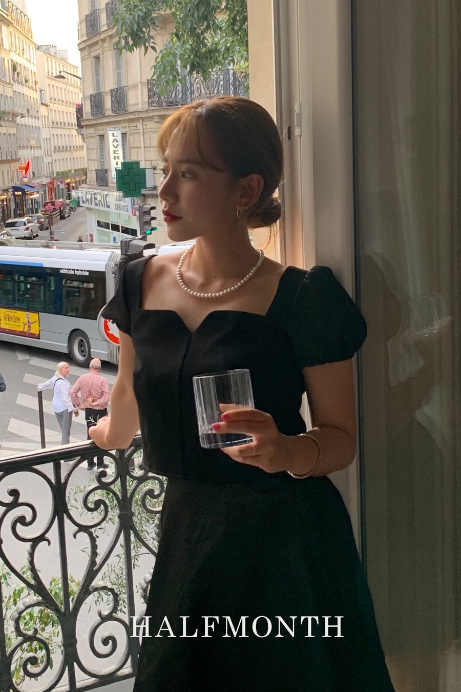 하프먼스 [halfmonth] 썸머 코코 블라우스_summer coco - 위시버킷