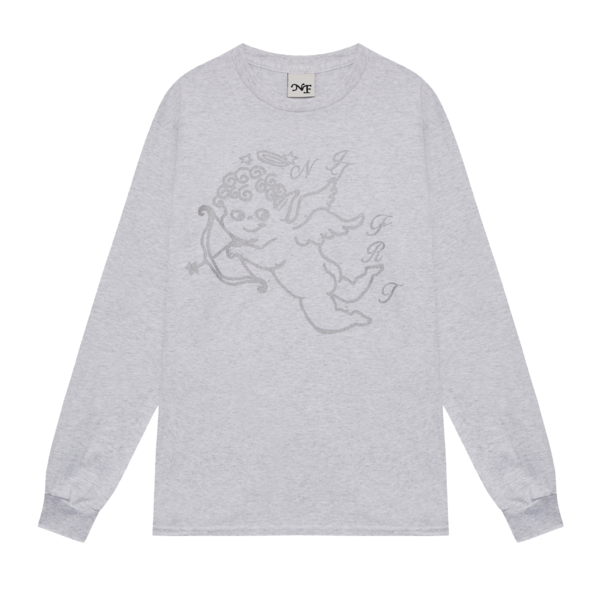 나이트프루티 BABY ANGEL SLEEVE TEE (2 colors) - 위시버킷