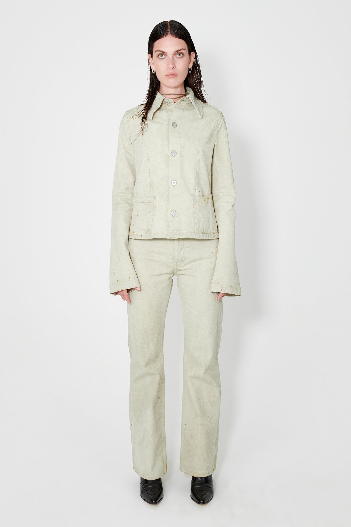 아워레거시 Our Legacy Union Jacket - Attic Wash Denim - 위시버킷