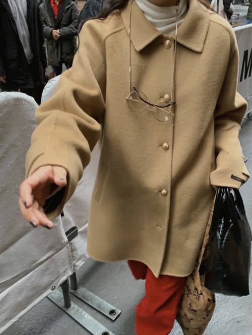 바이주베리 클래식 핸드메이드 코트 (패딩내피/울100) - 2col - 위시버킷