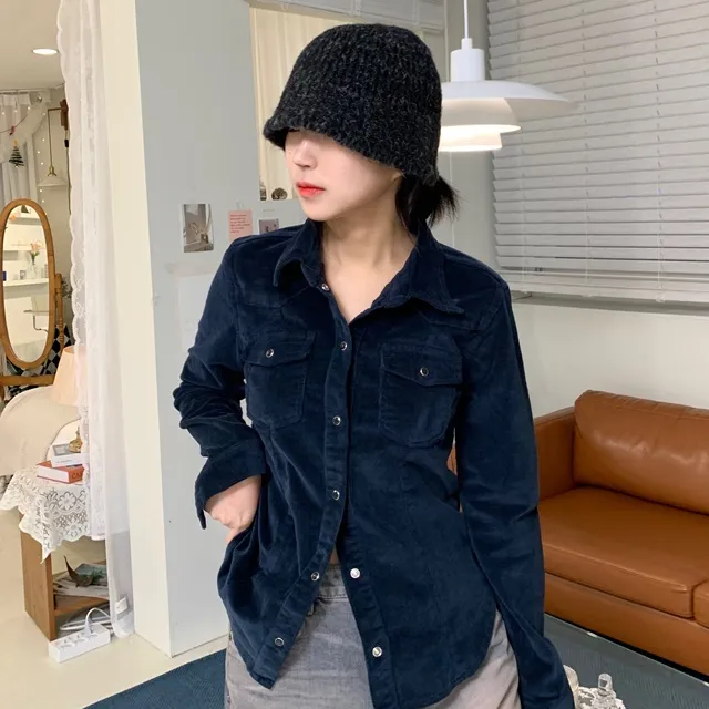 앤티즈 [MD픽]빈티지 코듀로이 셔츠(5color) - 위시버킷