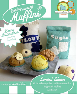 아메리칸 펠트 앤 크래프트 Sunday Morning Muffins Kit - 위시버킷