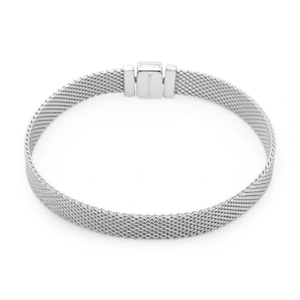 판도라 판도라 597712 리플렉션 메쉬 실버 팔찌 트랜드메카 - 위시버킷