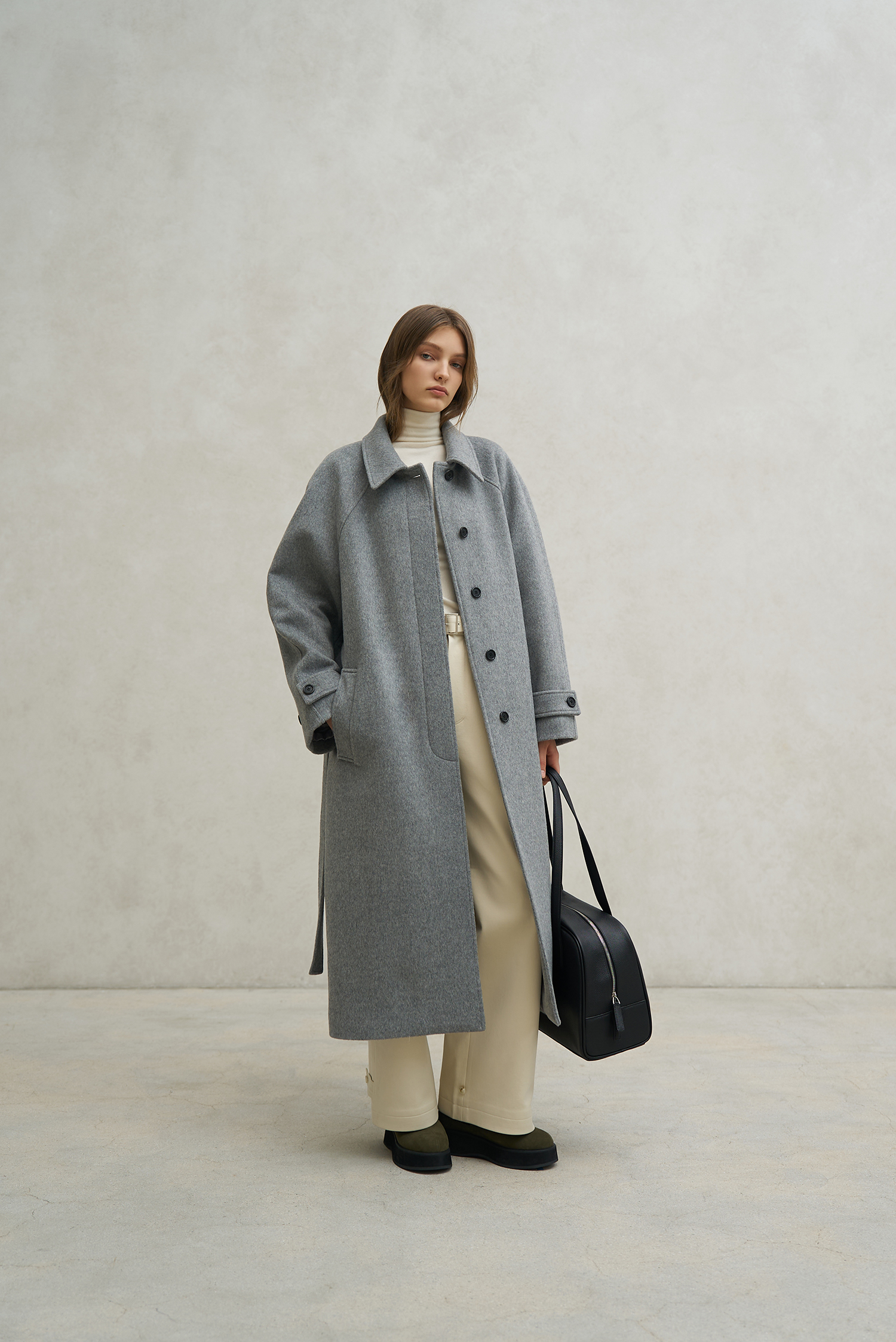 블러썸 RAON WOOL CASHMERE LONG-COAT - 위시버킷