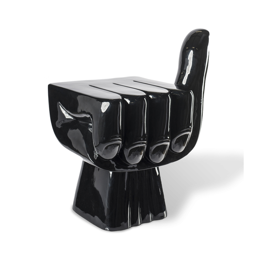 폴스포텐 FIST CHAIR BLACK - 위시버킷