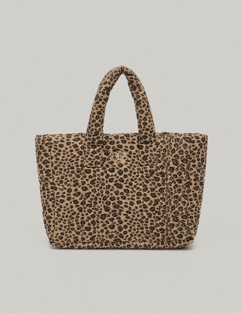 시엔느 Sienne Padding Bag (Leopard) - 위시버킷