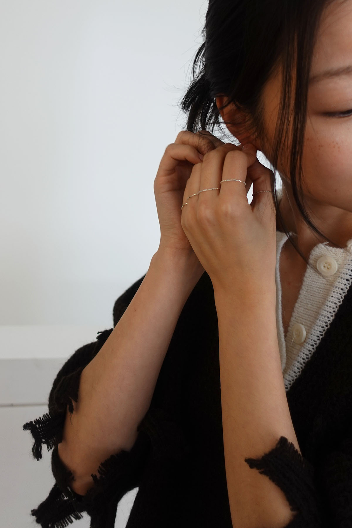 모크 thin chain ring (silver925, 2C) - 위시버킷