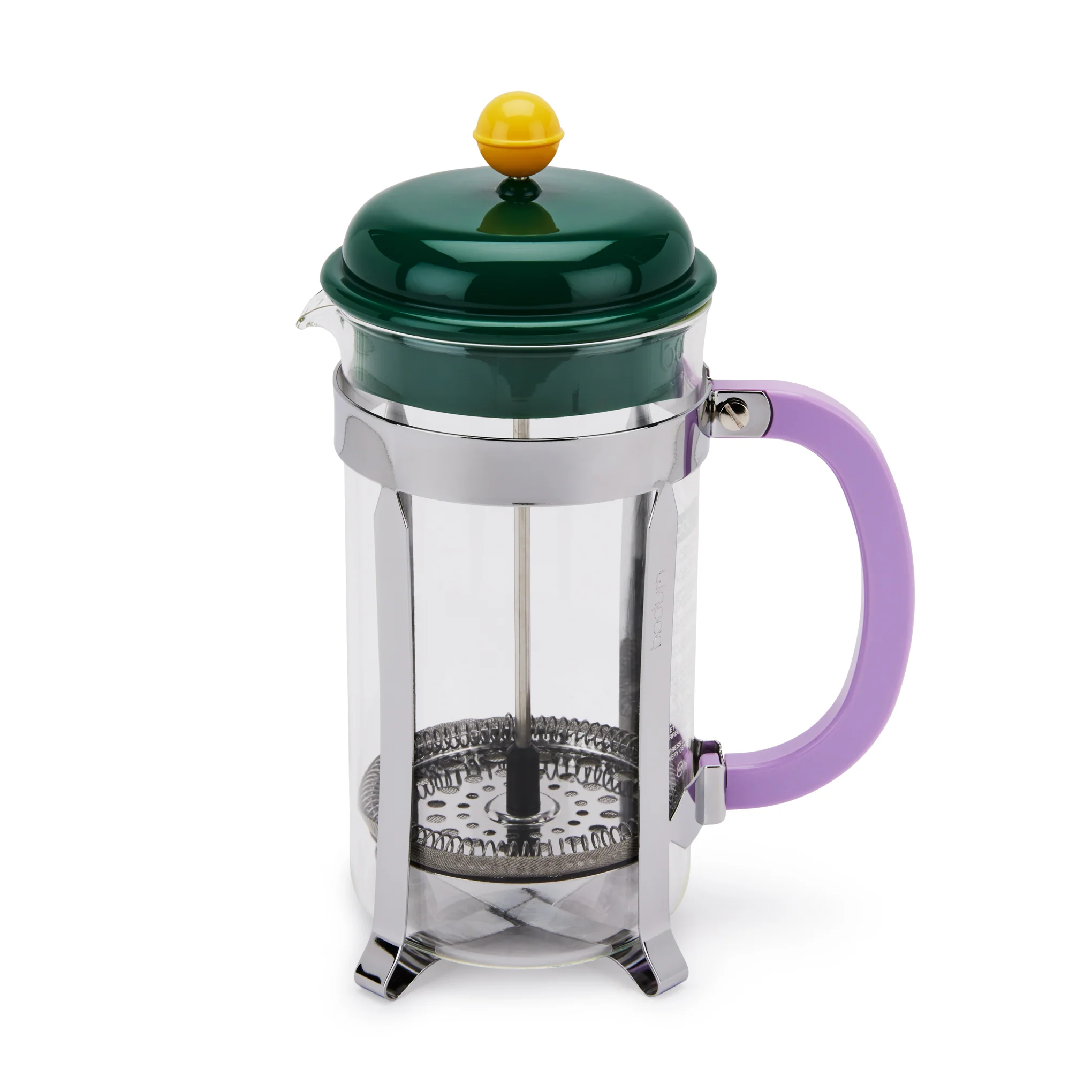 모마 MOMA Bodum Caffettiera French Press - Dark Green/ Lilac - 위시버킷