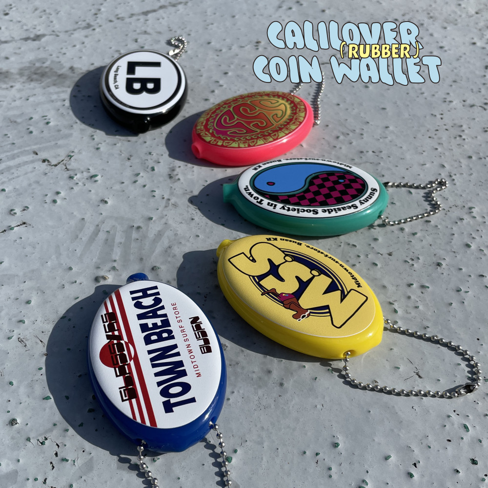 미드타운서프스토어 미드타운 캘리 러버 동전 지갑 Cali Lover(Rubber) Coin Wallets - 위시버킷